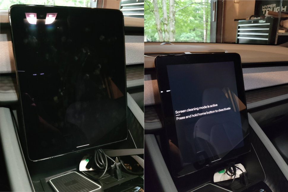 Screen Protector Finally Installed On The Polestar 2