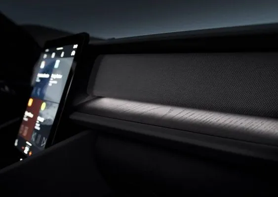 Polestar, Why piano black trim? Wrapping The Center Console